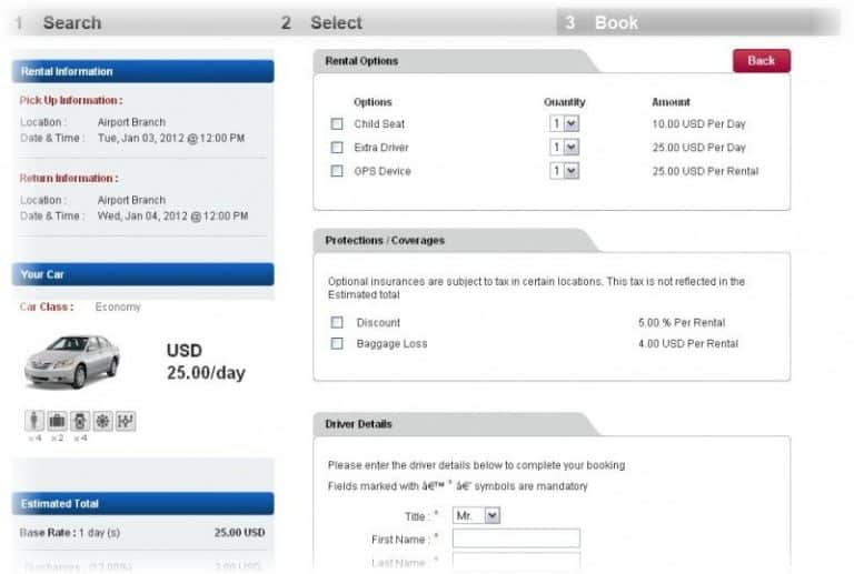 Easy Reservations Online | Online Car Rental Software Systems ...