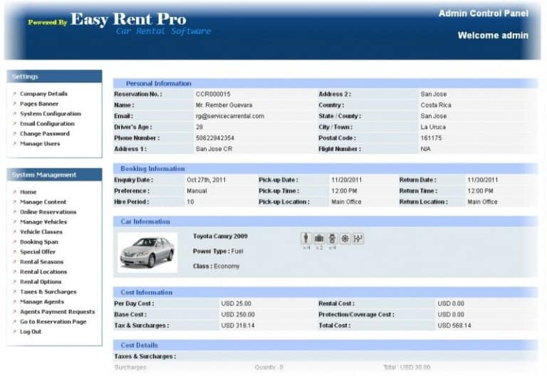 Easy Reservations Online | Online Car Rental Software Systems ...